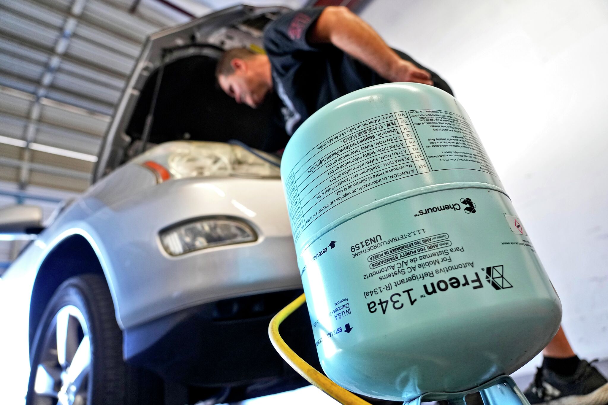 Fluid in AC thousands of times worse than CO2