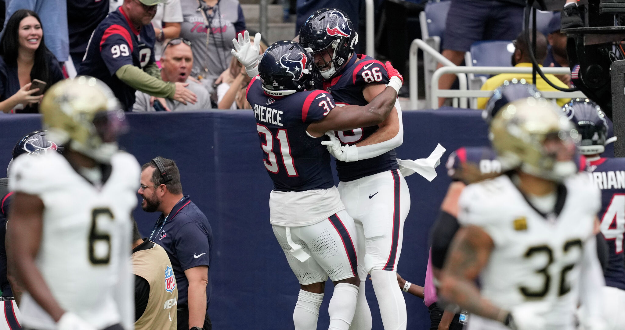 Houston Texans' red-zone offense improves vs. New Orleans Saints