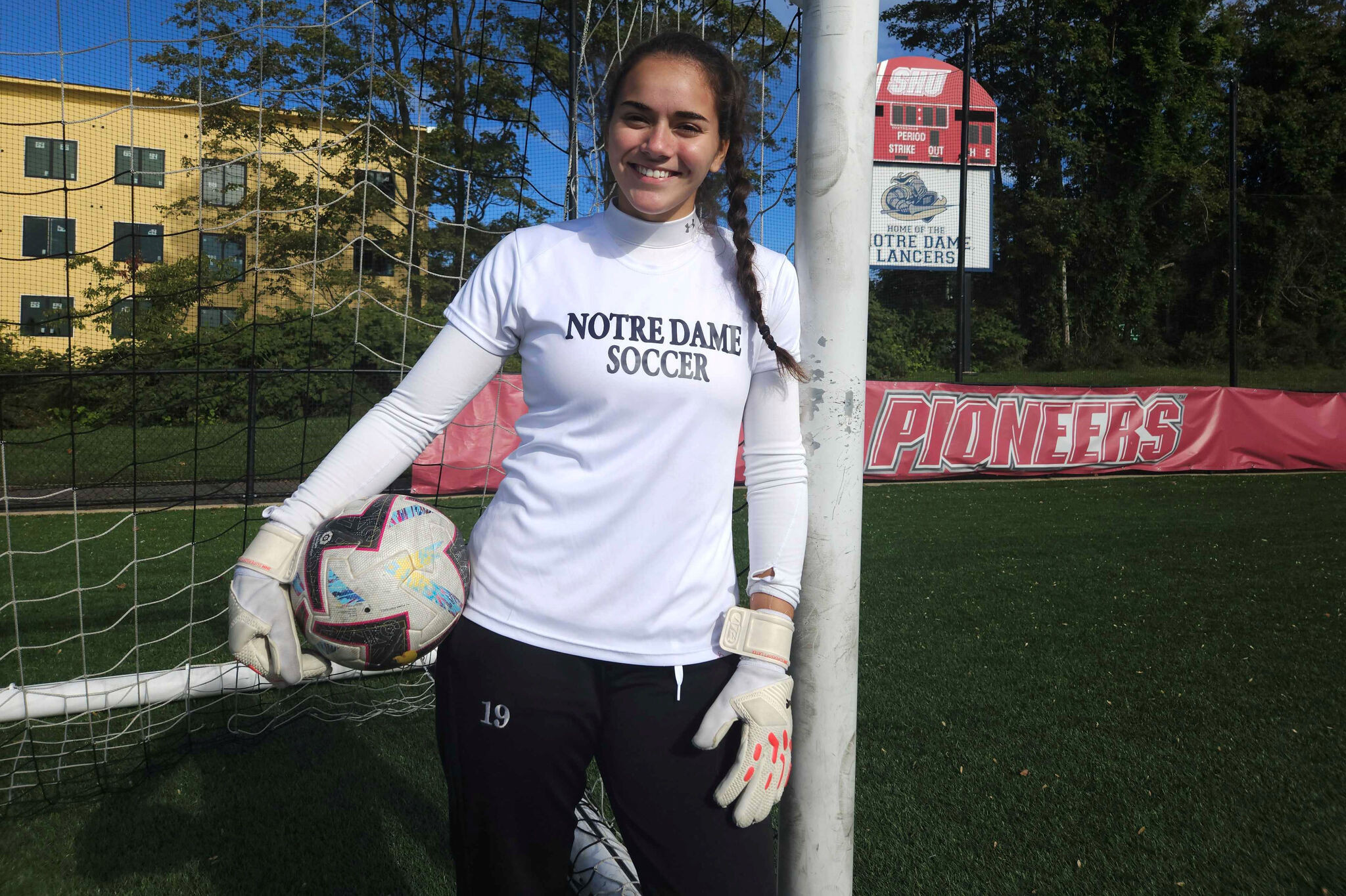Richmond commit Veronica Rrapi close to 50 shutouts for ND-Fairfield