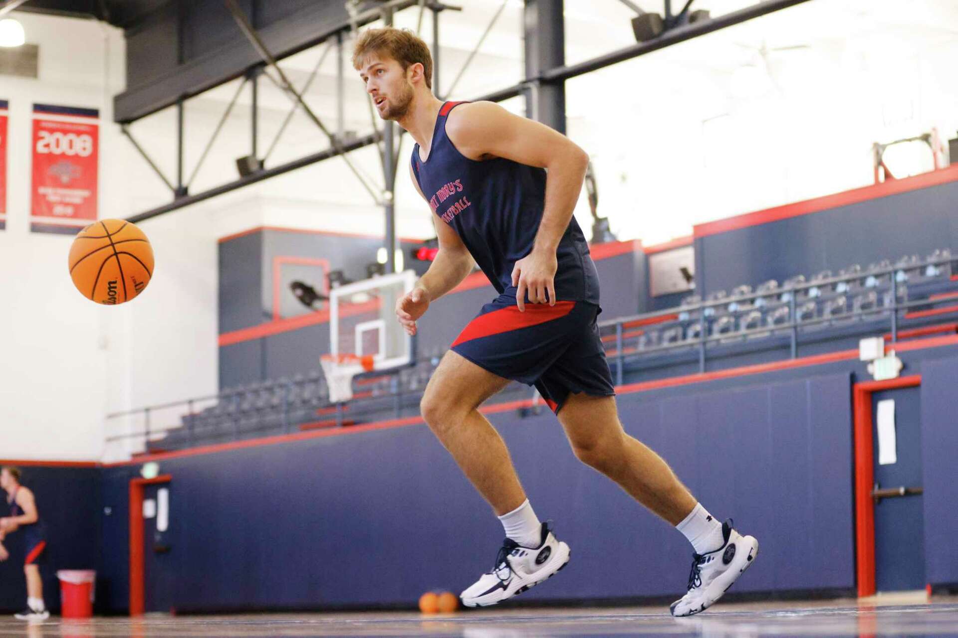 St. Mary’s junior Augustas Marciulionis steps out of father’s shadow