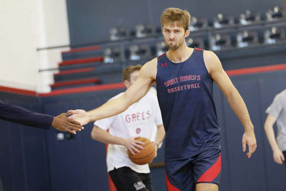 St. Mary’s junior Augustas Marciulionis steps out of father’s shadow