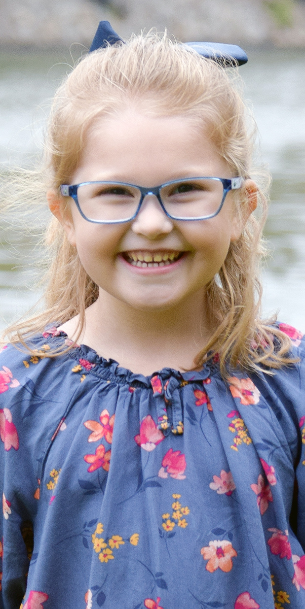 Alexa Seifert celebrating her sixth birthday this week