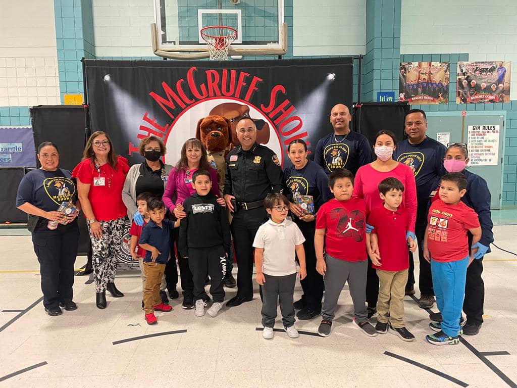 Laredo PD Chief Rodriguez returns to alma mater for McGruff Show