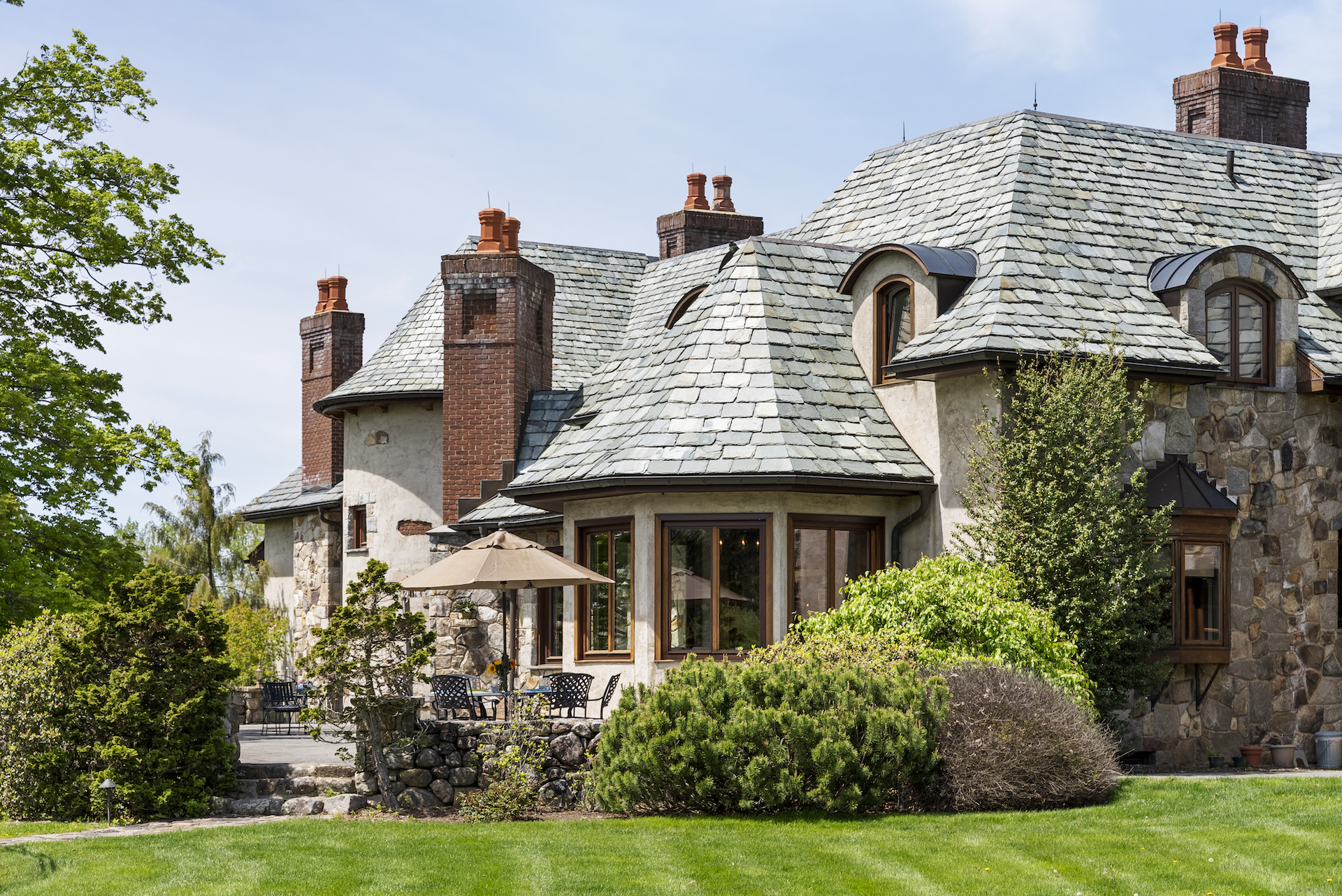 French Normandy Style House Exterior
