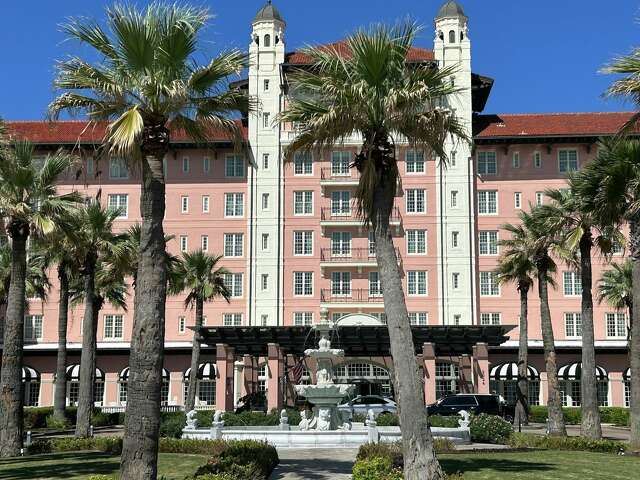 Hotel Galvez is one of Galveston's most haunted island locales