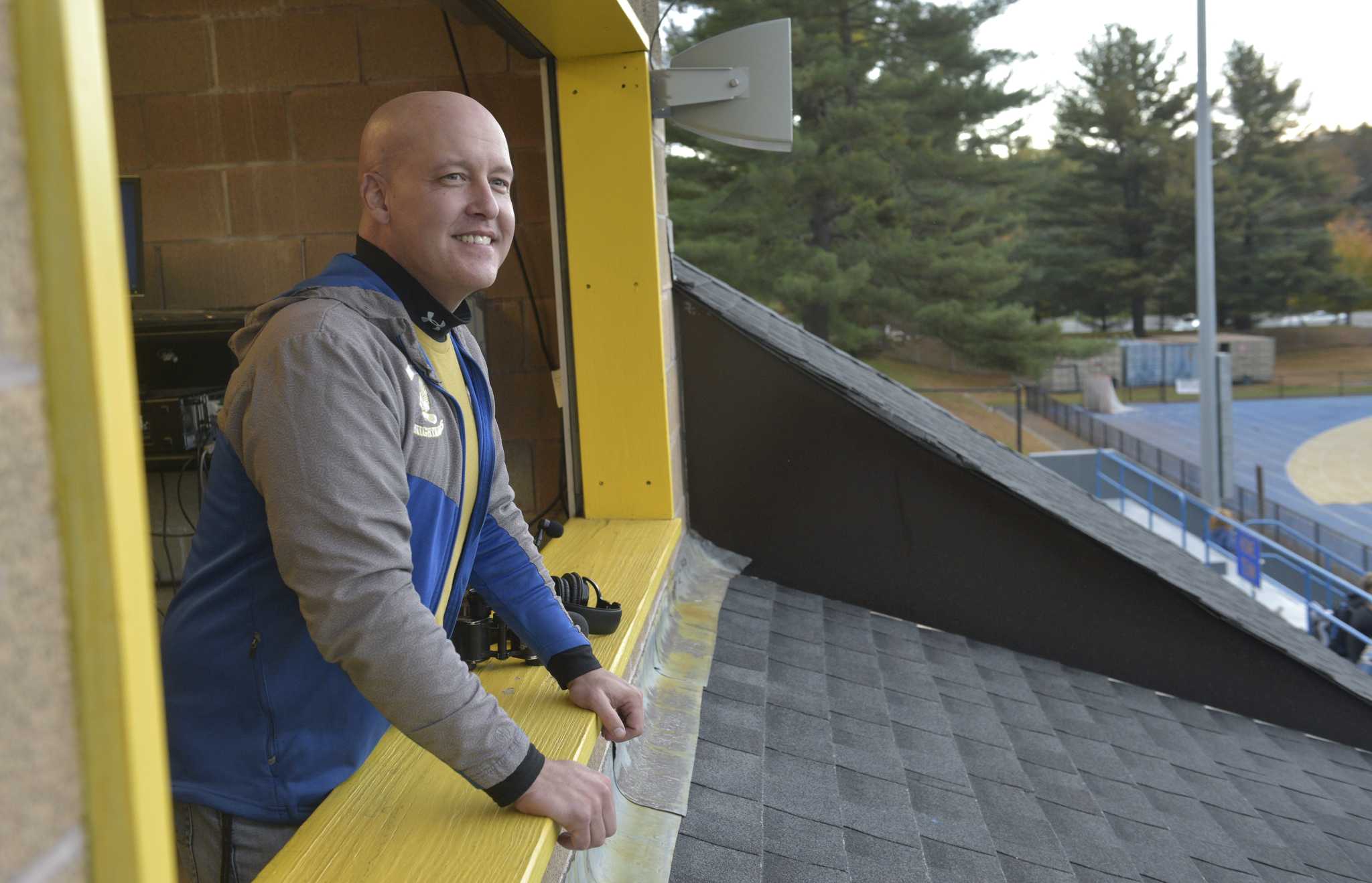 The 'voice of Newtown High sports' honored as Teacher of the Year