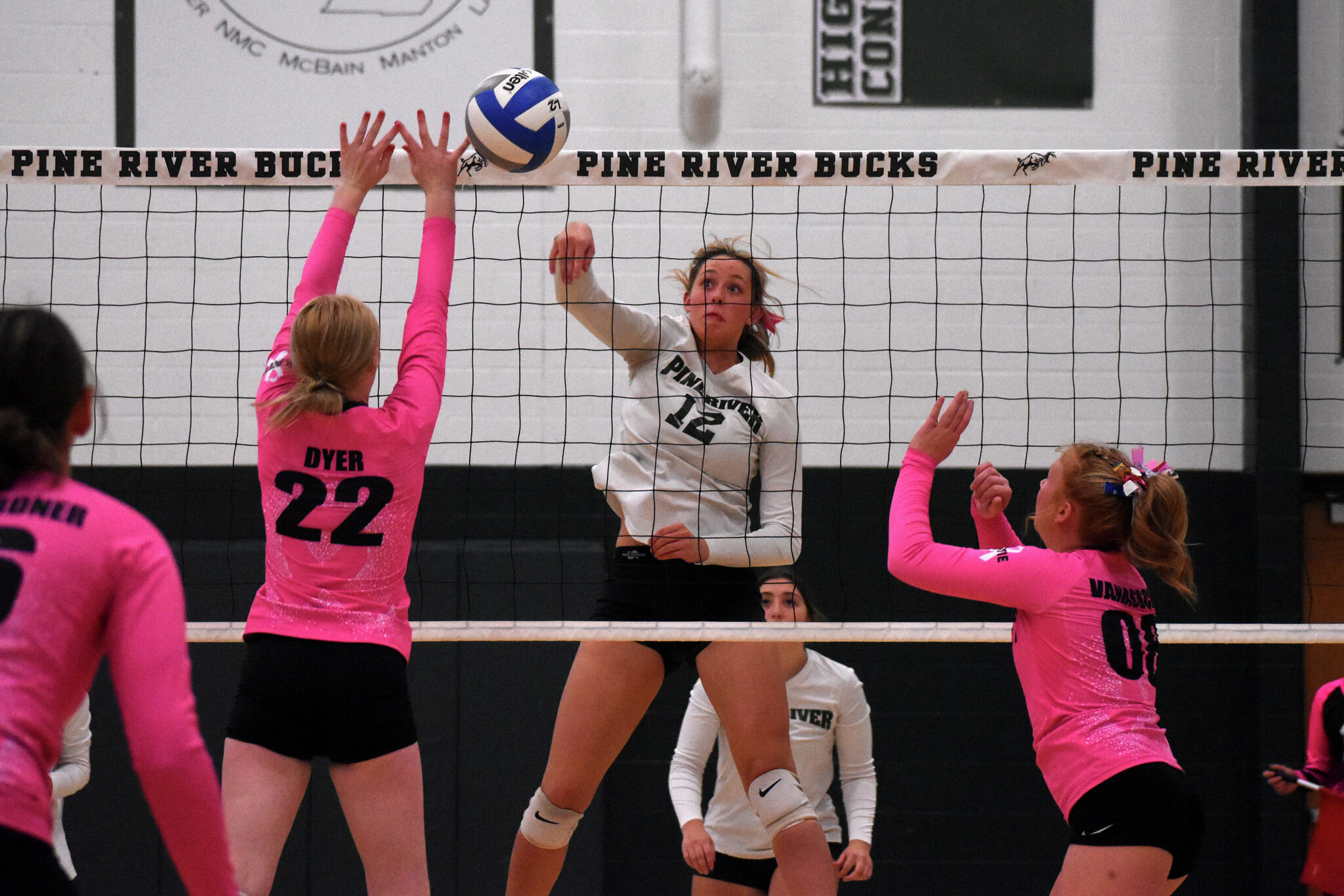 Pine River volleyball earns Highland Conference win over Evart