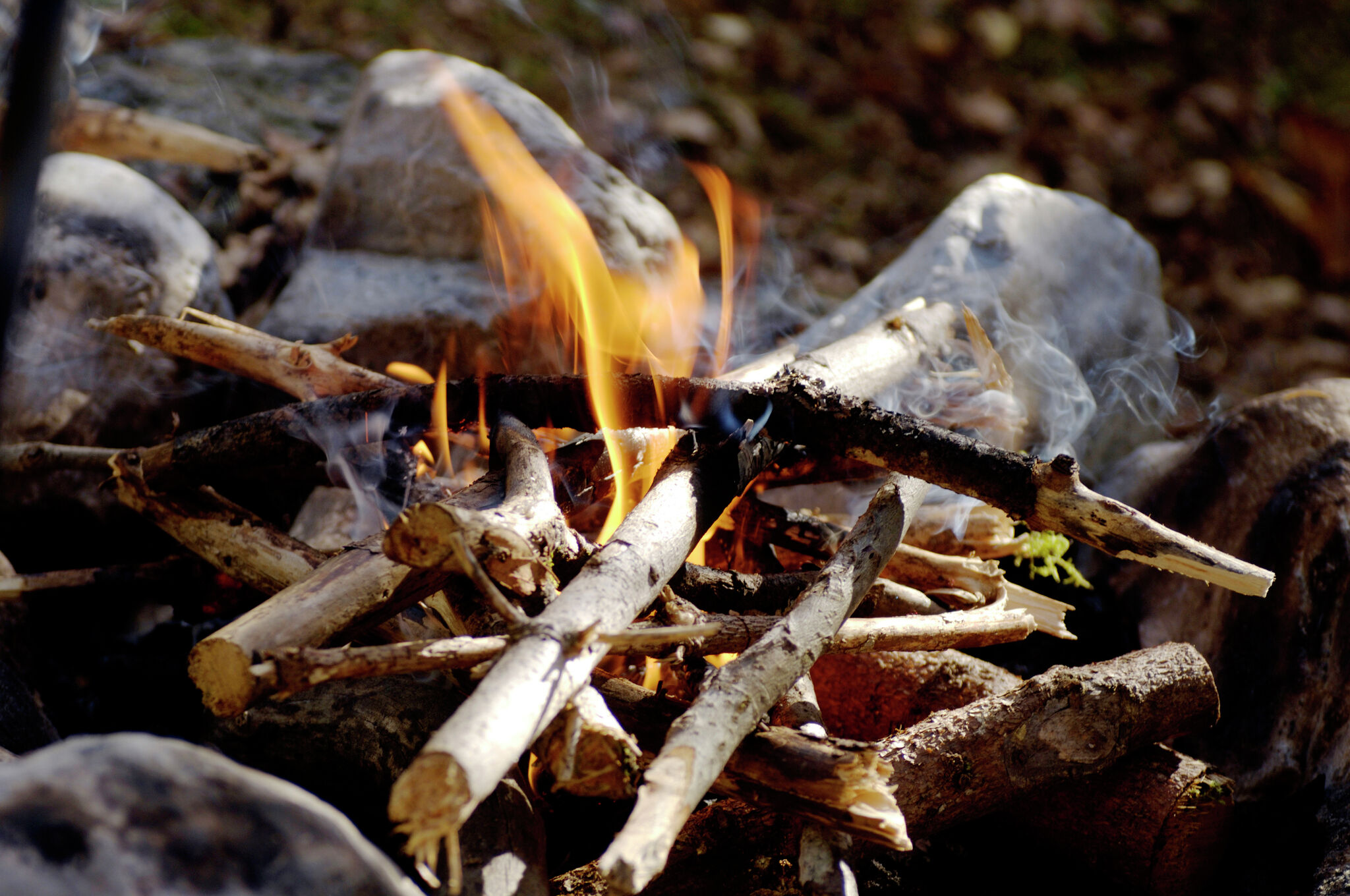How to Start a Fire - How to Start a Fire in a Fireplace