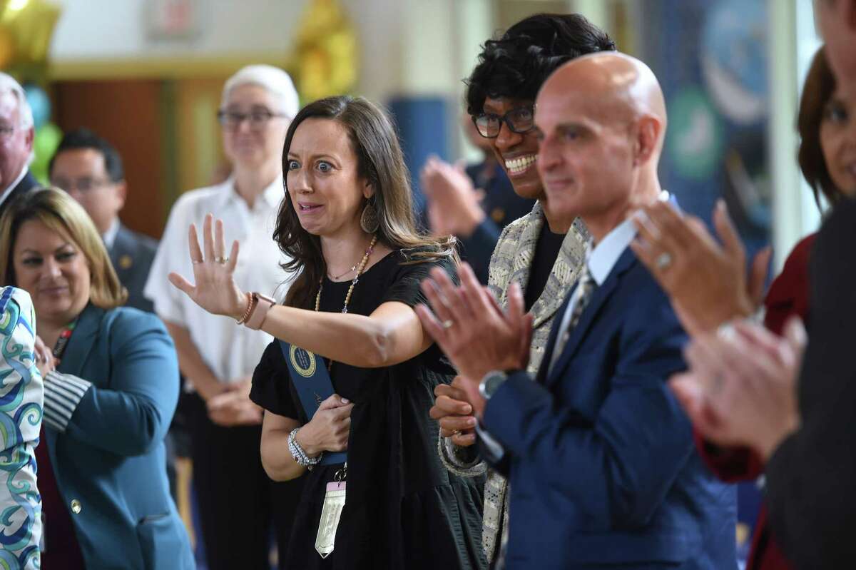 New Haven STEM teacher presented with $25,000 Milken Educator Award