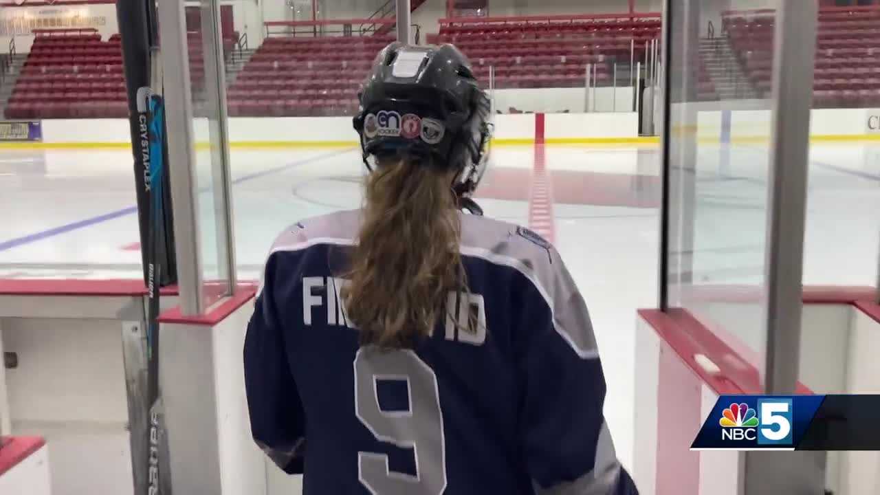 College hockey player returns to skating after 3 teammates helped ...