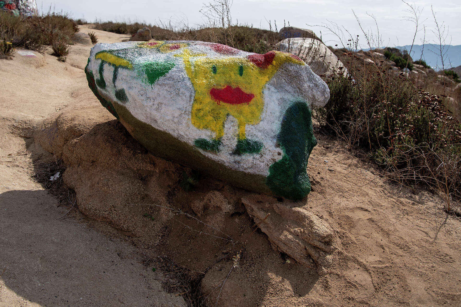 The people responsible for Calif.'s Pumpkin Rock remain a mystery