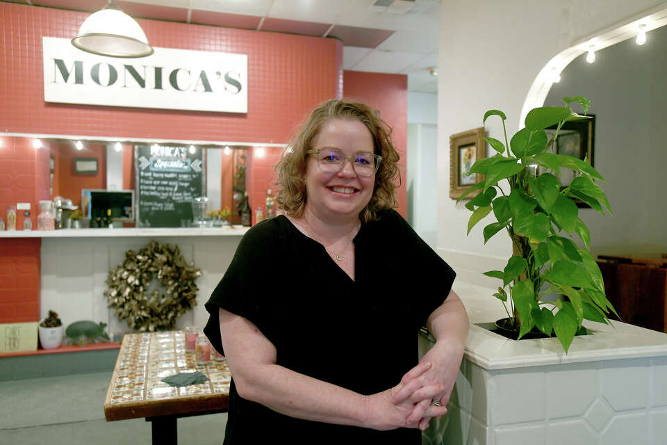 Monica's Restaurant owner, answers questions about the industry