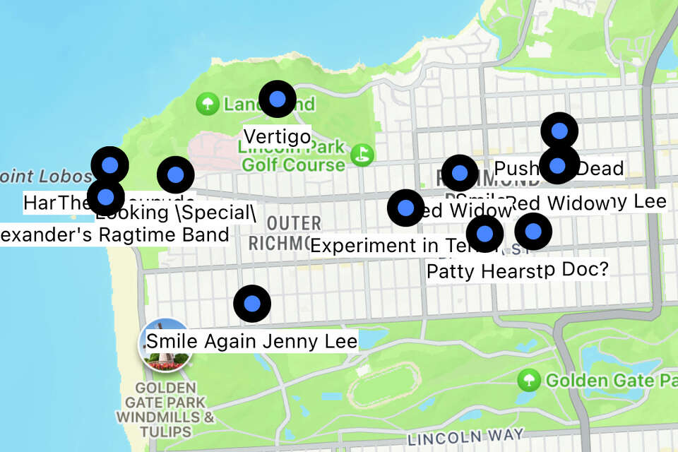 Treasure trove of San Francisco movie locations revealed