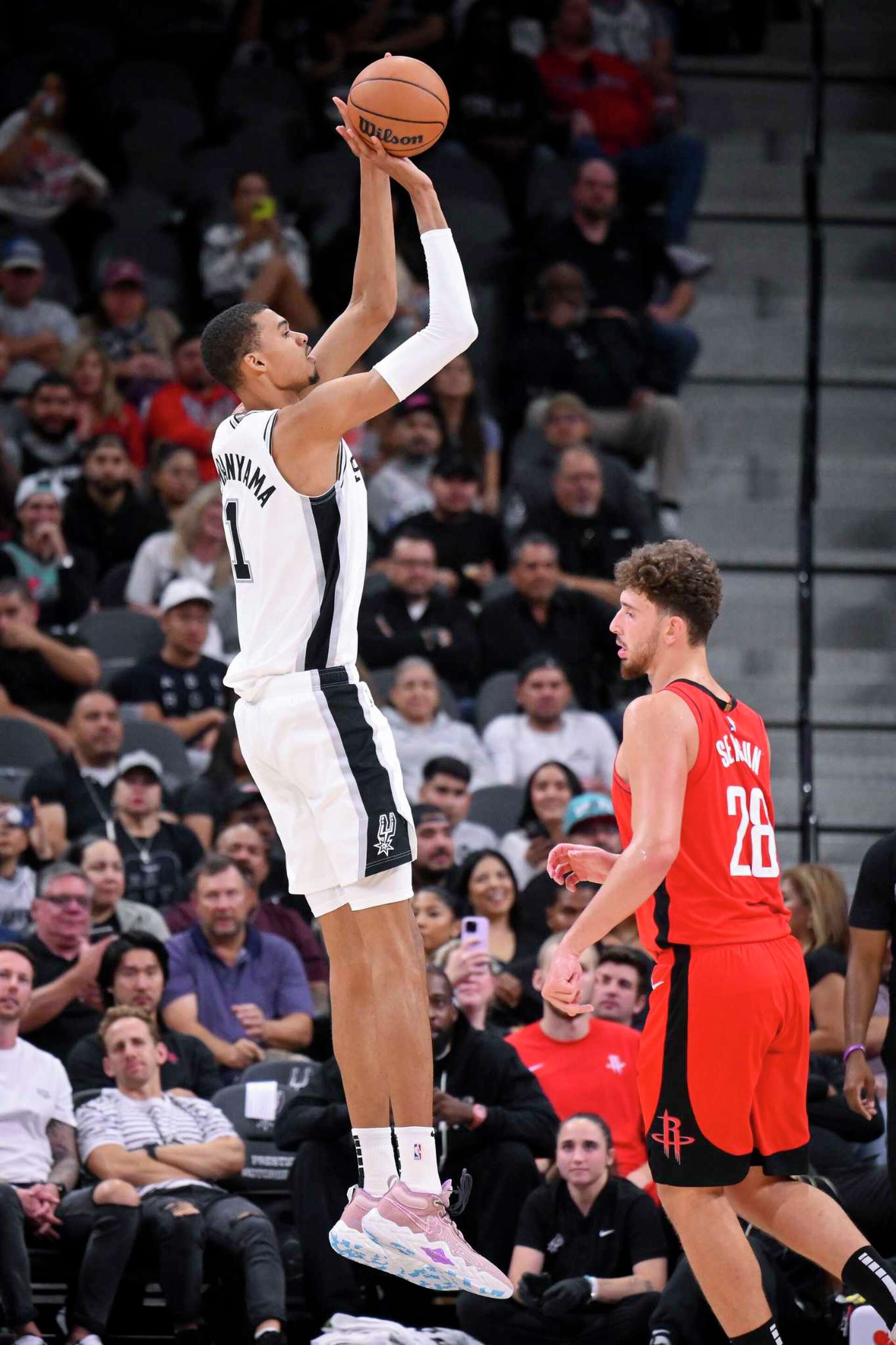 San Antonio Spurs, Victor Wembanyama beat Houston Rockets