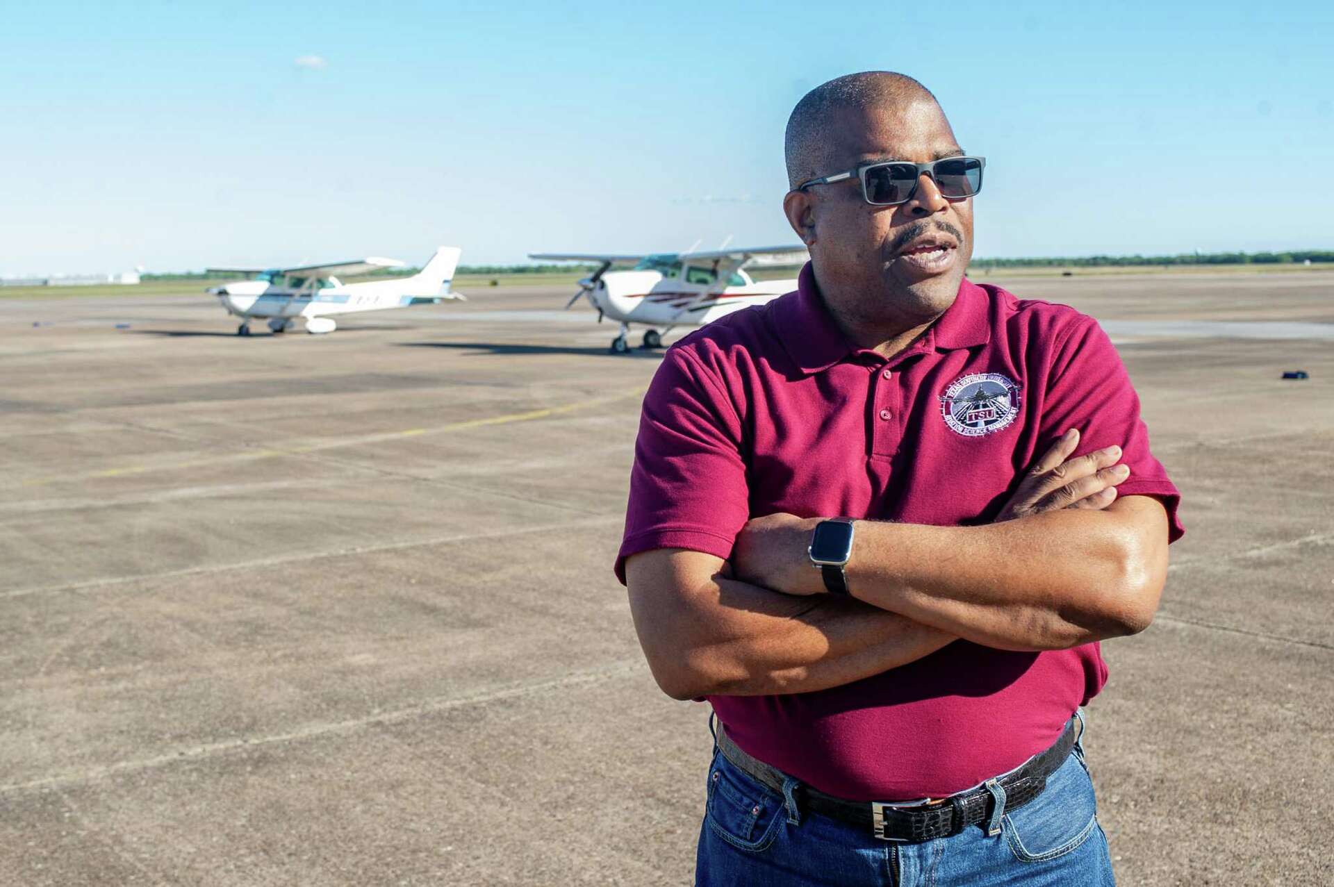 Texas Southern student flies HBCU's new plane to Ellington