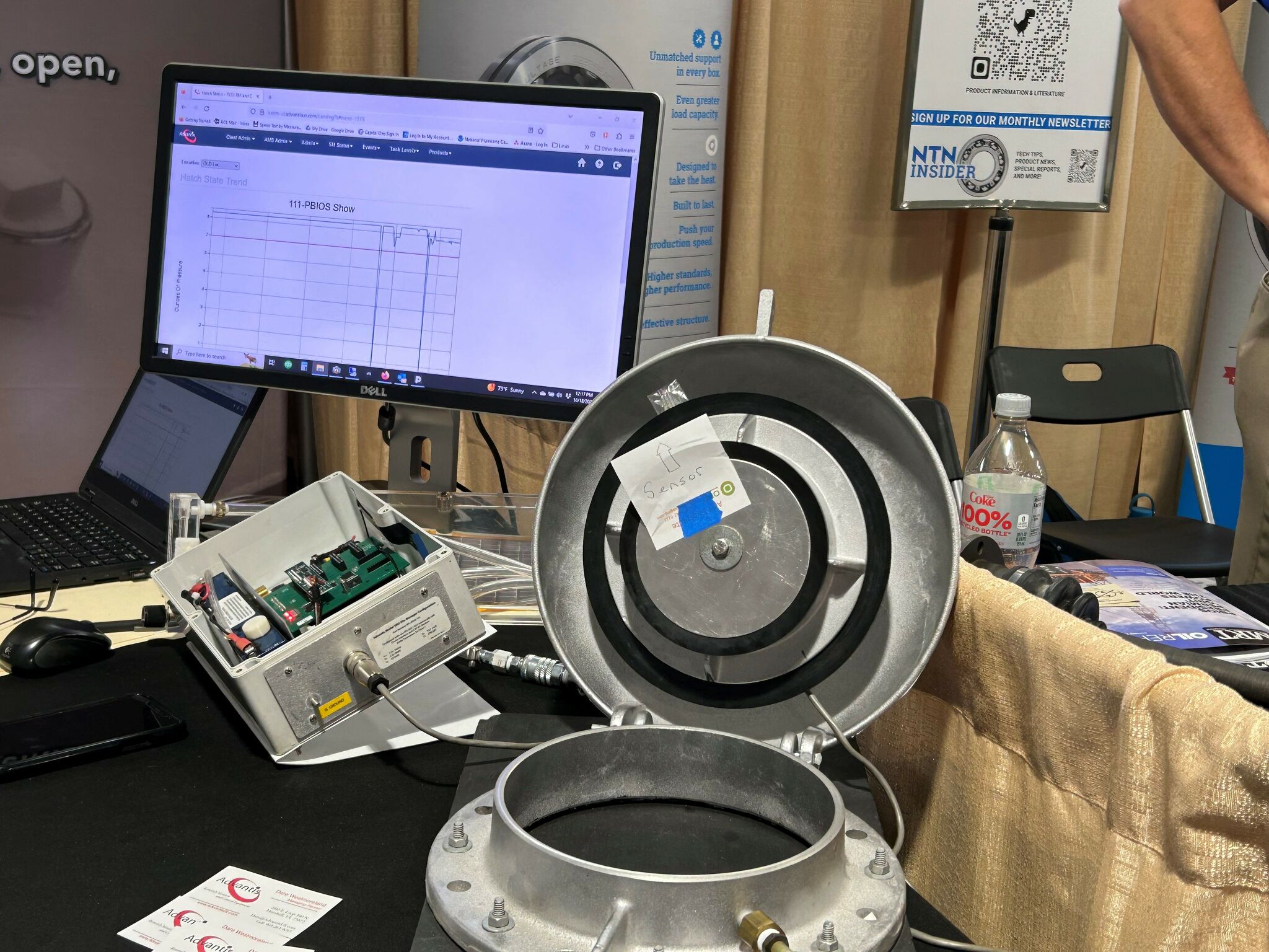 Companies display solutions to thief hatch emissions
