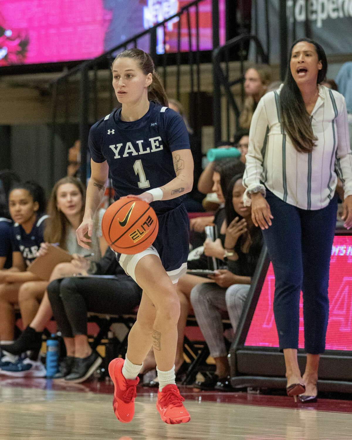 Yale women's basketball aims for postseason under coach Dalila Eshe