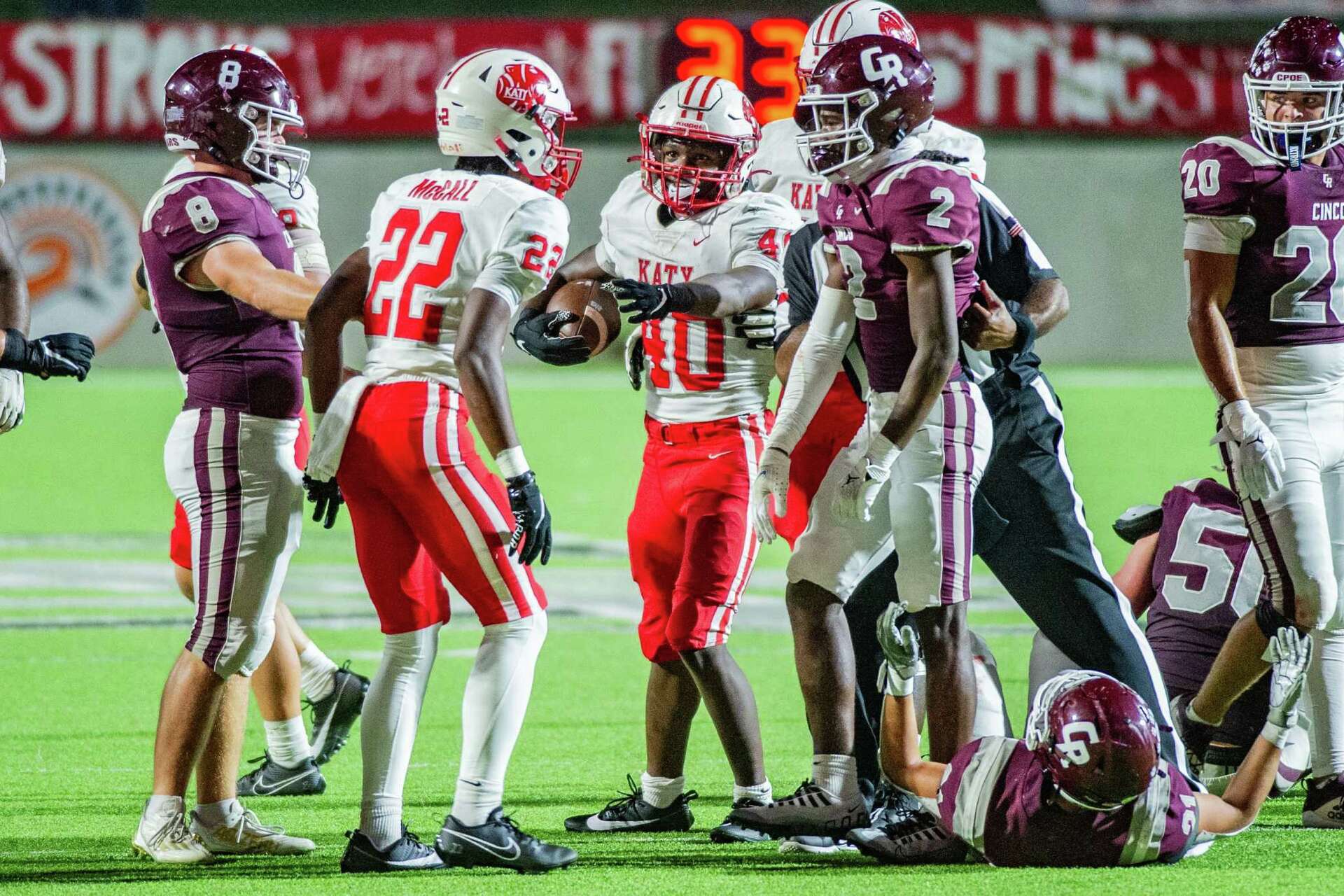 Katy remains perfect in district play with rout of Cinco Ranch