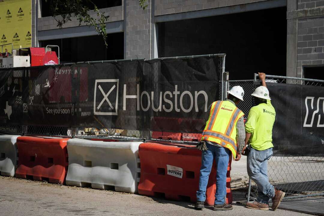 X Houston co-living skyscraper construction stalled in Museum District