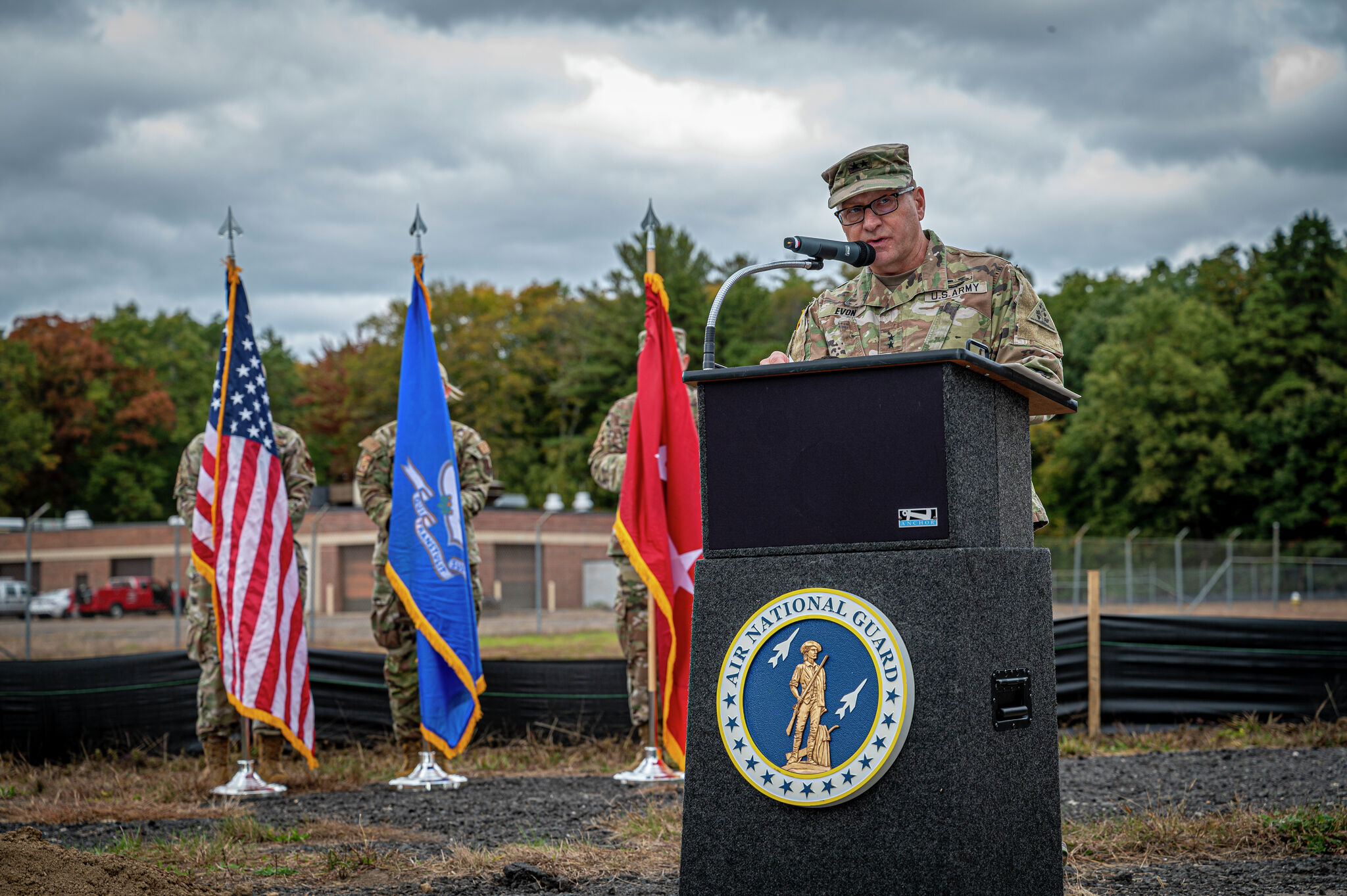 CT National Guard breaks ground on $22M Bradley aerospace facility