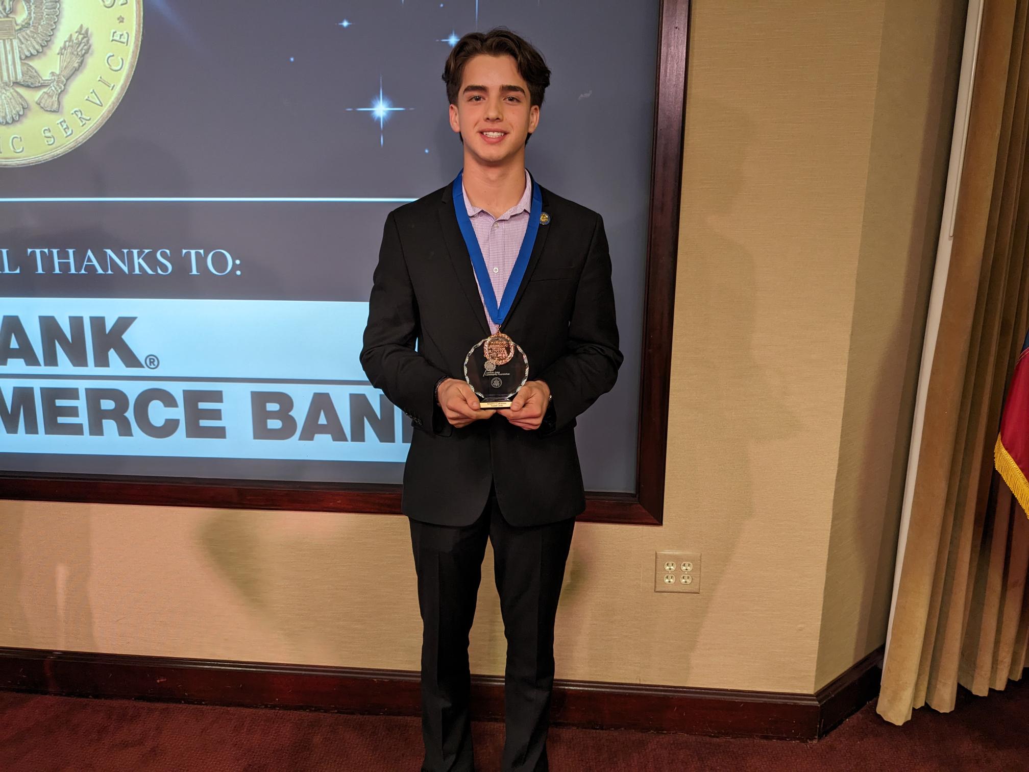 Mateo Cañamar wins Jefferson Award for nonprofit Nourish Laredo