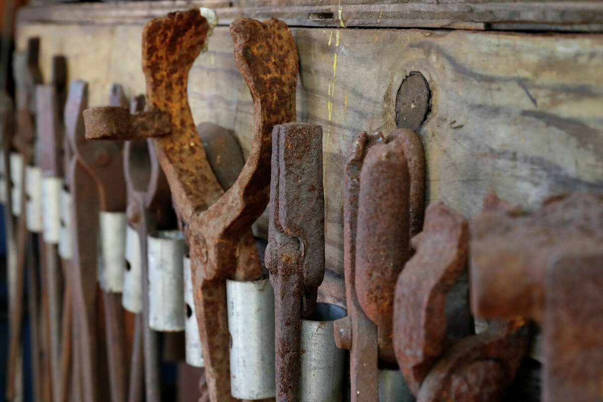 Conroe bladesmith Jacob Sewell makes custom tomahawks, swords, knives
