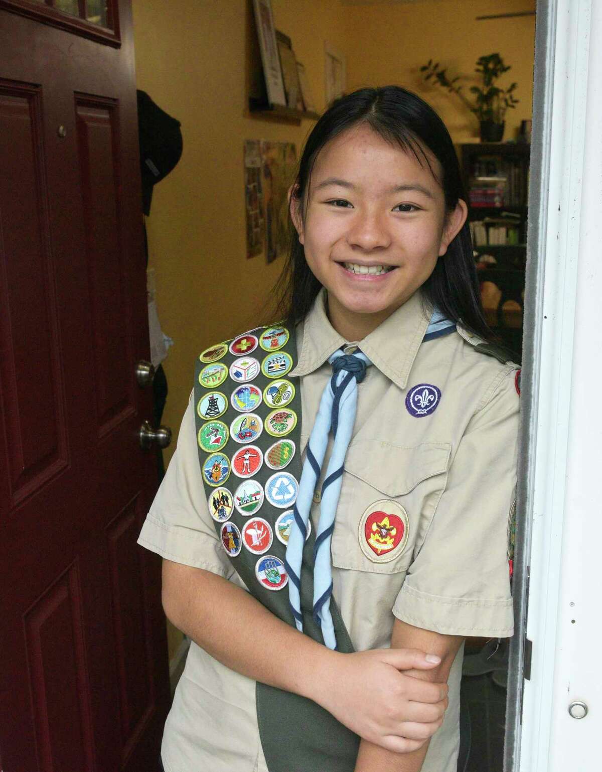 New Milford graduate becomes first female Eagle Scout in Danbury troop