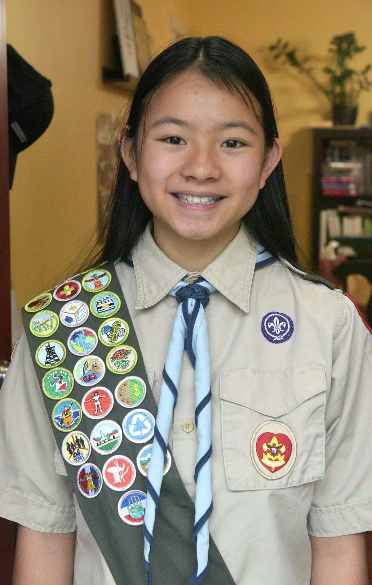 New Milford graduate becomes first female Eagle Scout in Danbury troop