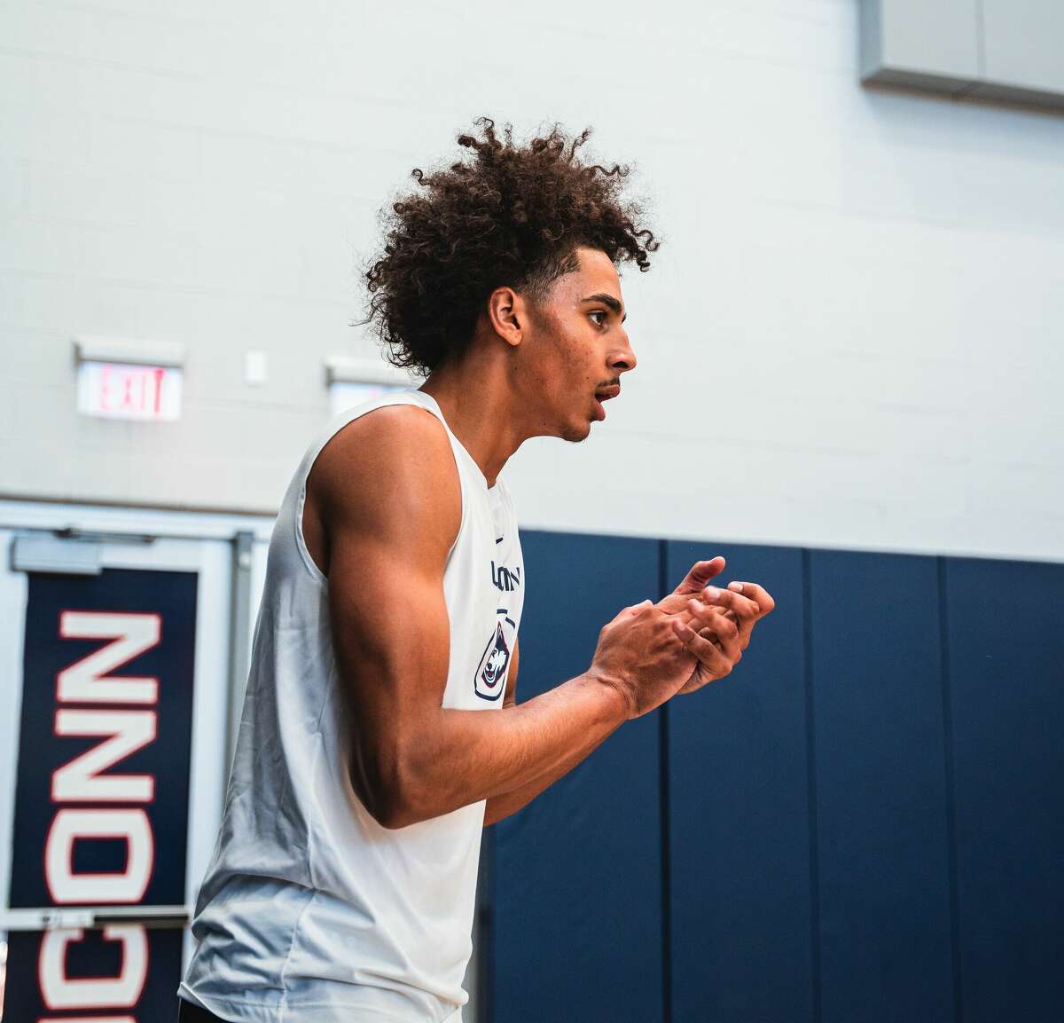 UConn freshman Jayden Ross part of Dan Hurley's Husky rotation