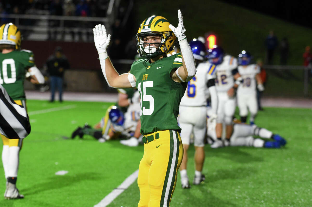 Jensen, D-line star as Dow stymies Midland