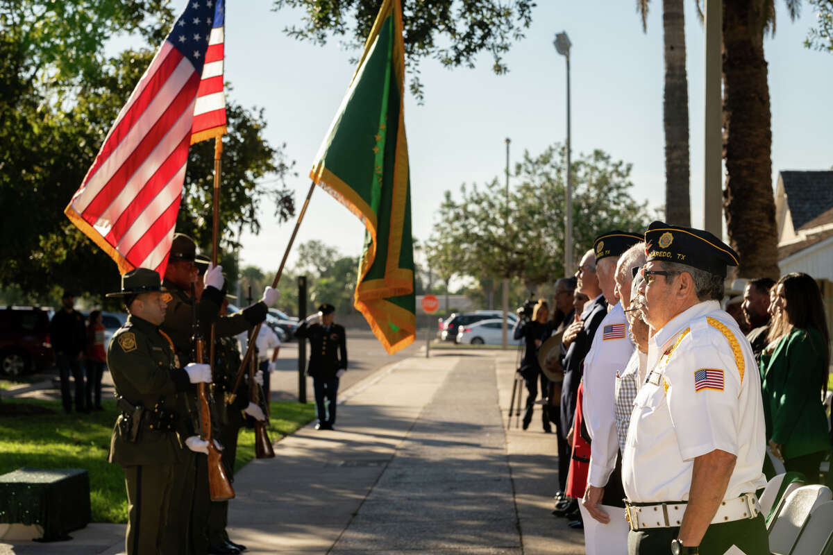 Laredo College and PNC Bank rededicate statues