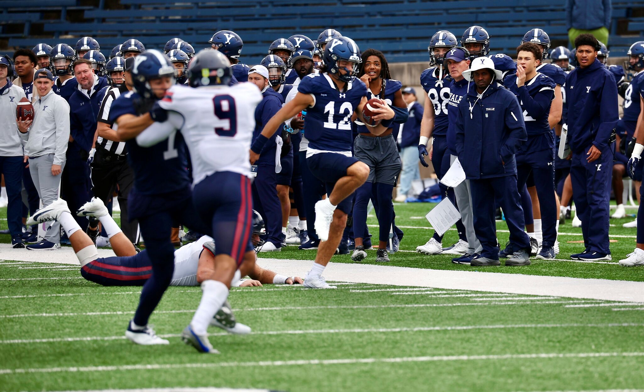 Yale football falls to 3-3 after a 27-17 loss to Penn in Ivy play.