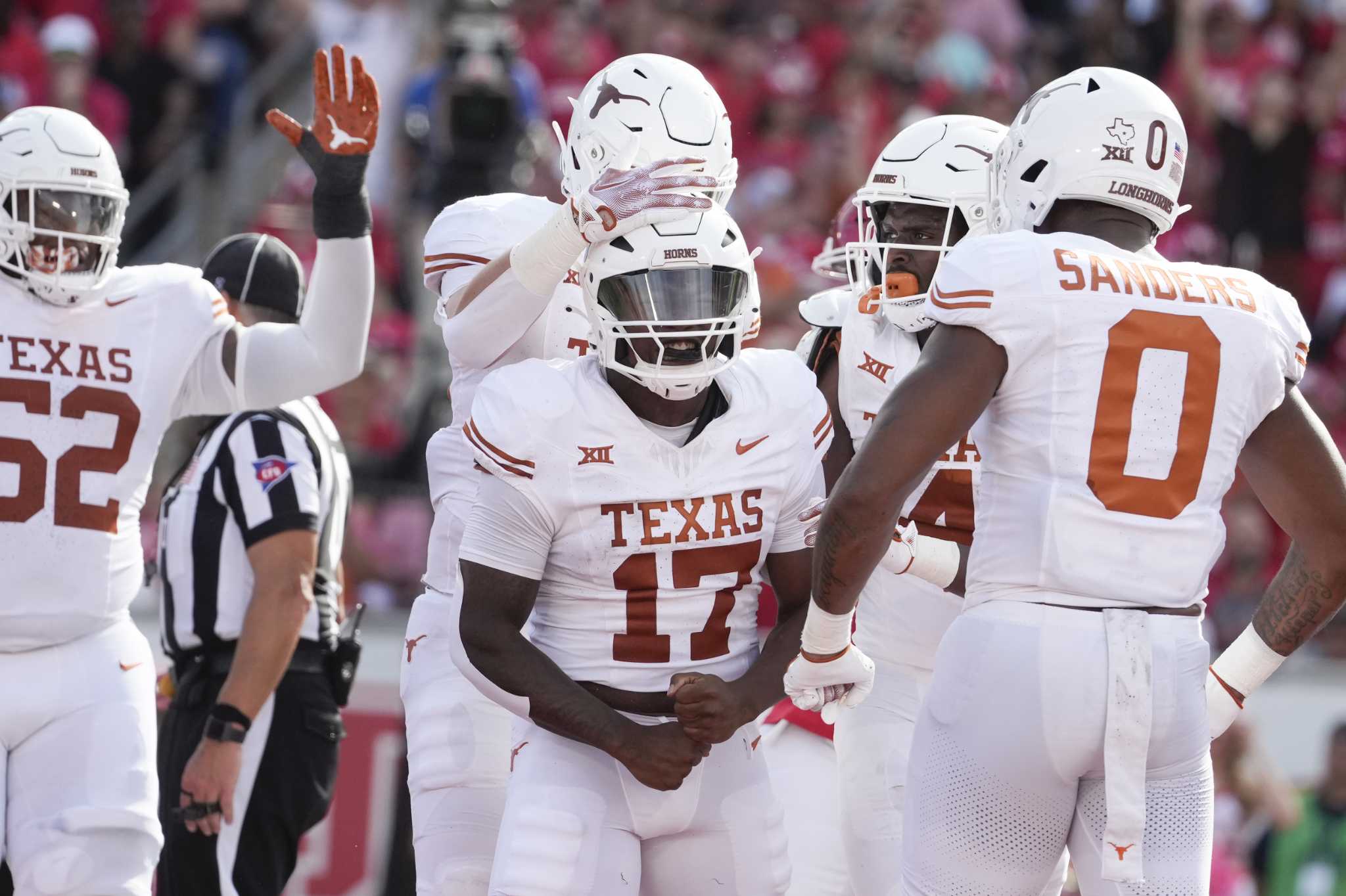University of Texas No. 7 in first College Football Playoff rankings