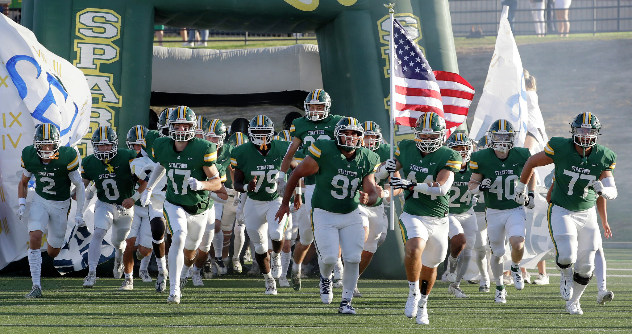 Stratford Spartans dominate Cy Ridge Rams to clinch playoff berth