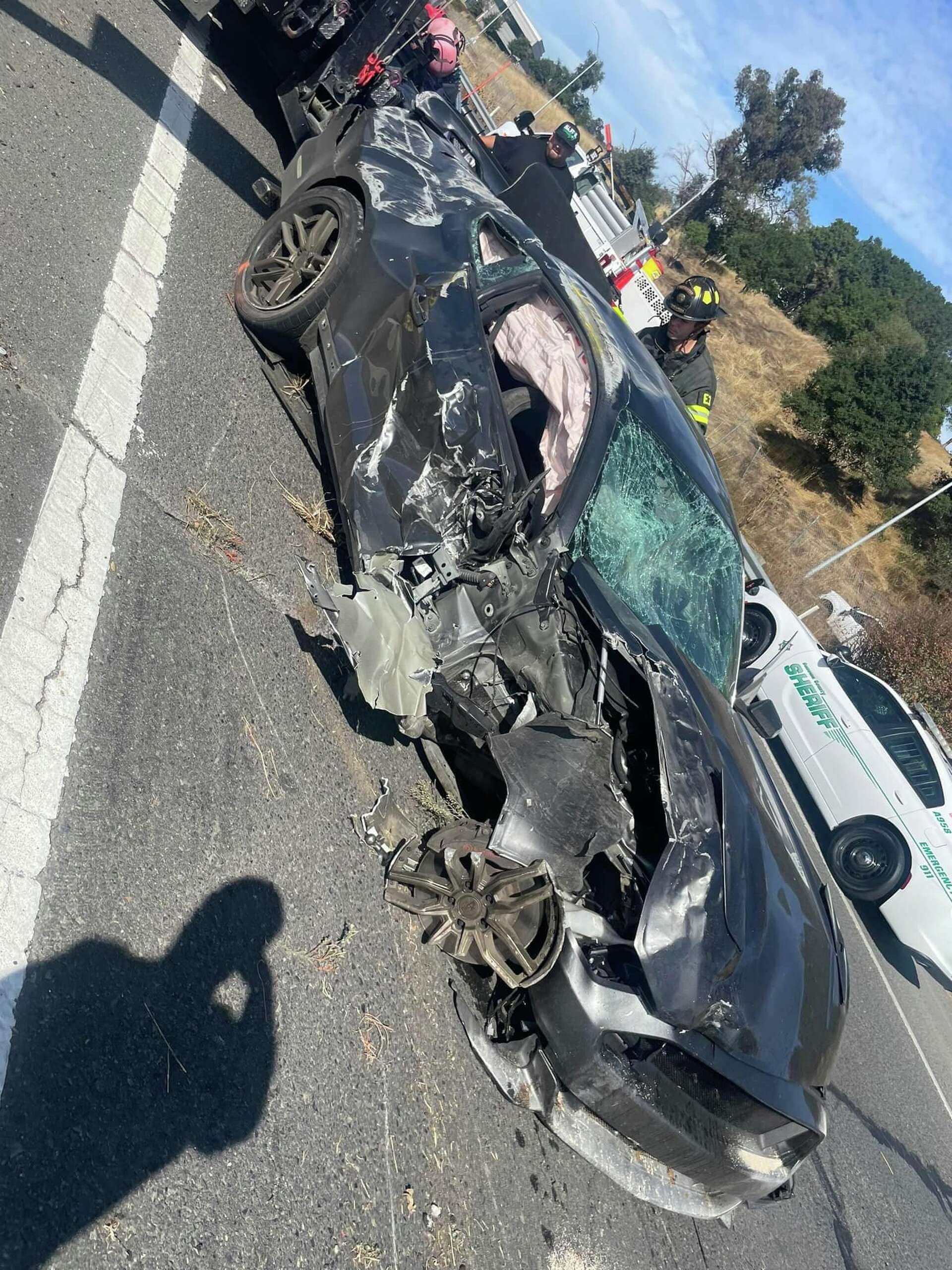 3 injured as driver exceeding 100 mph crashes in North Bay, CHP says