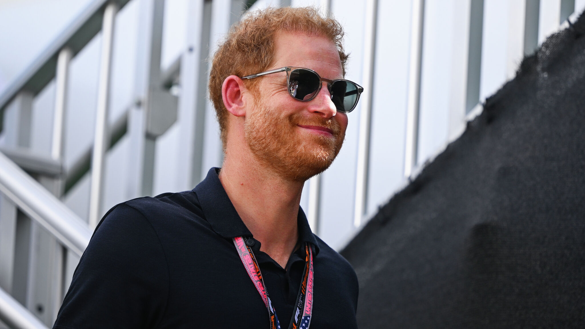 Prince Harry spotted in Central Texas at F1 Grand Prix