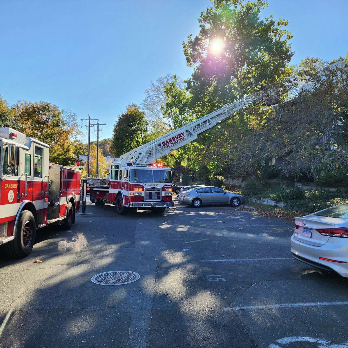 Official: Fire crews respond to apartment building blaze on Nappy Road
