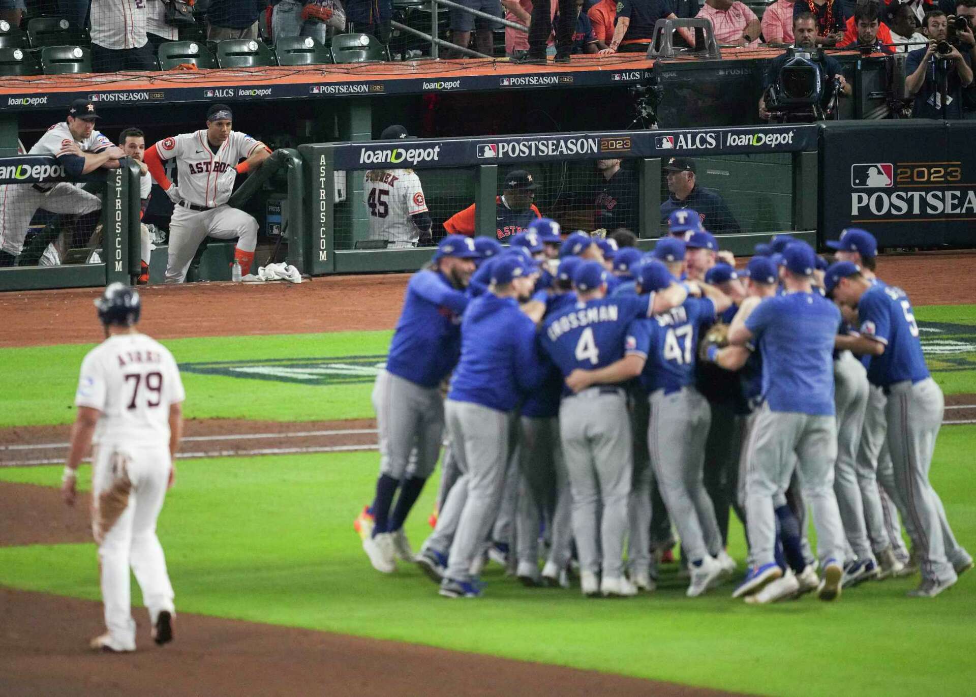 Houston Astros blown out by Texas Rangers in ALCS Game 7