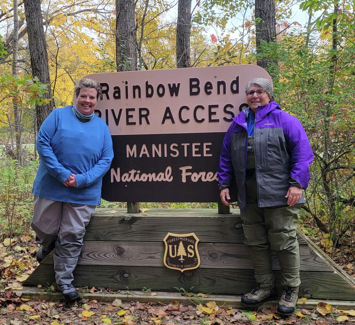 25 Michigan women catch salmon, steelhead on Manistee River outing