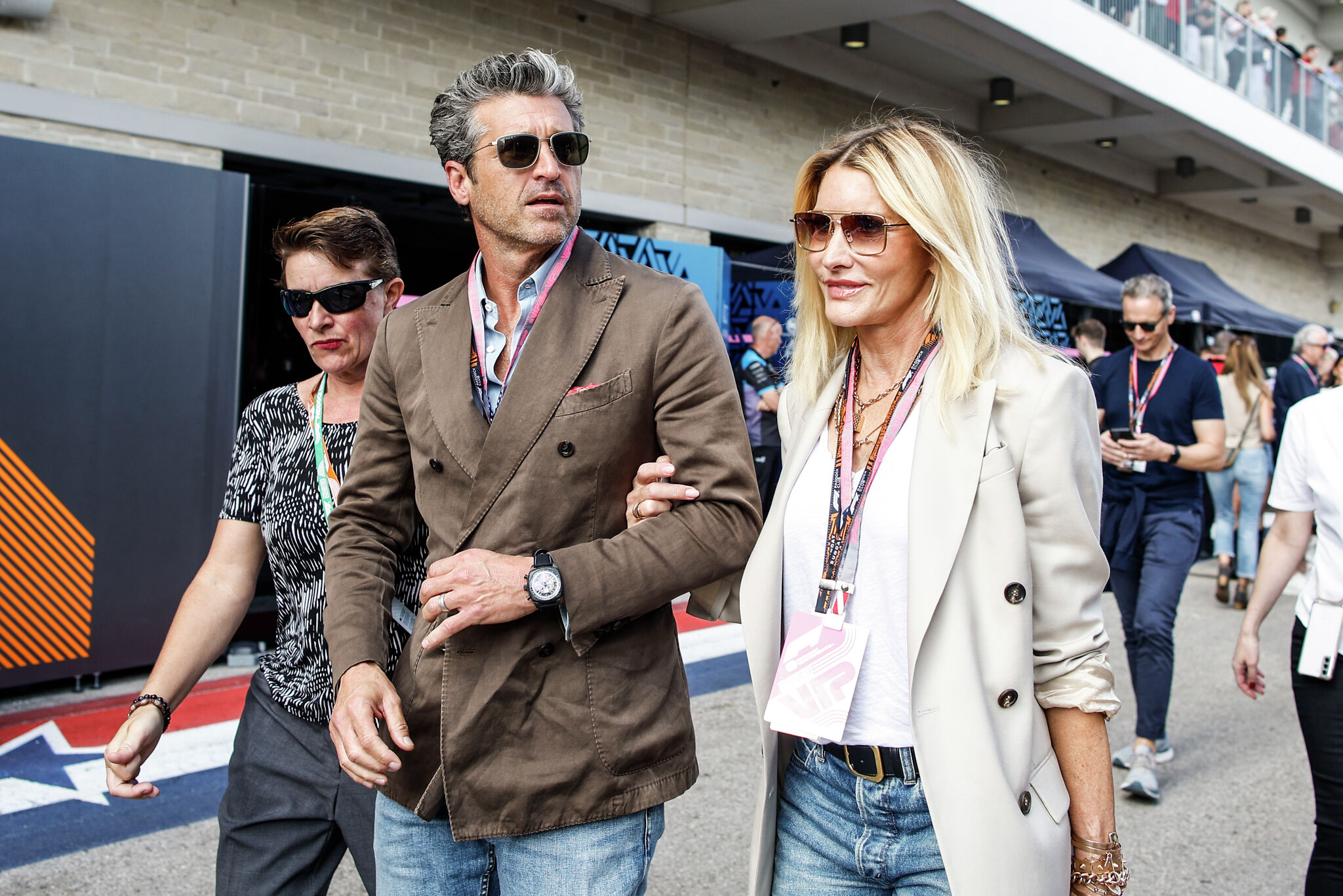 Photos: Patrick Dempsey, Brad Pitt, other celebs at F1 in Austin