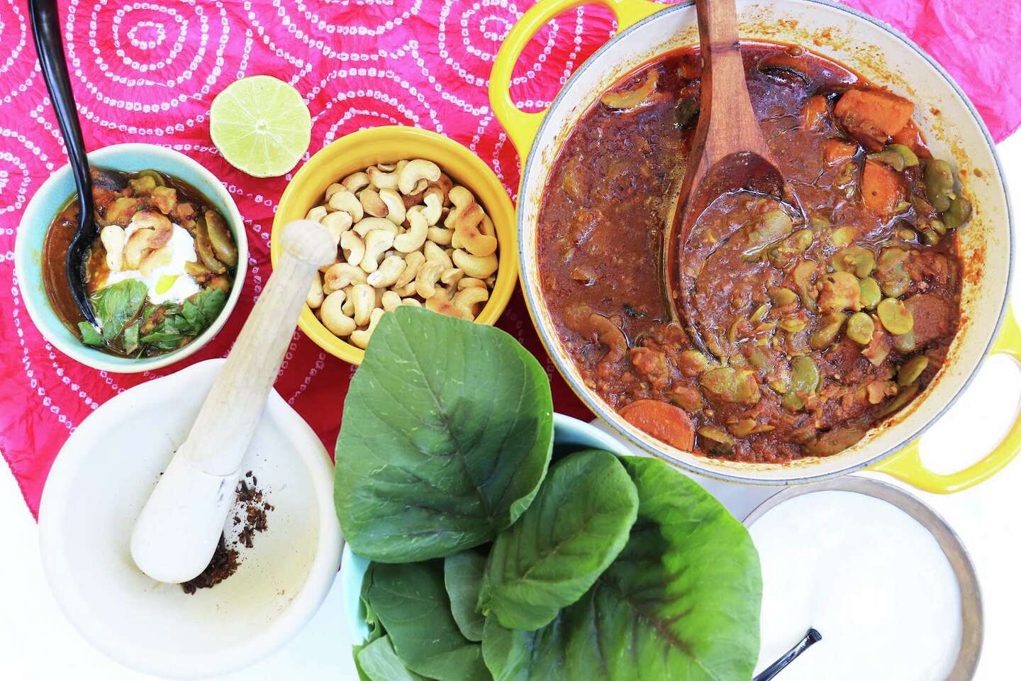 Recipe: Houston chef Anita Jaisinghani's Fresh Fava Bean Stew