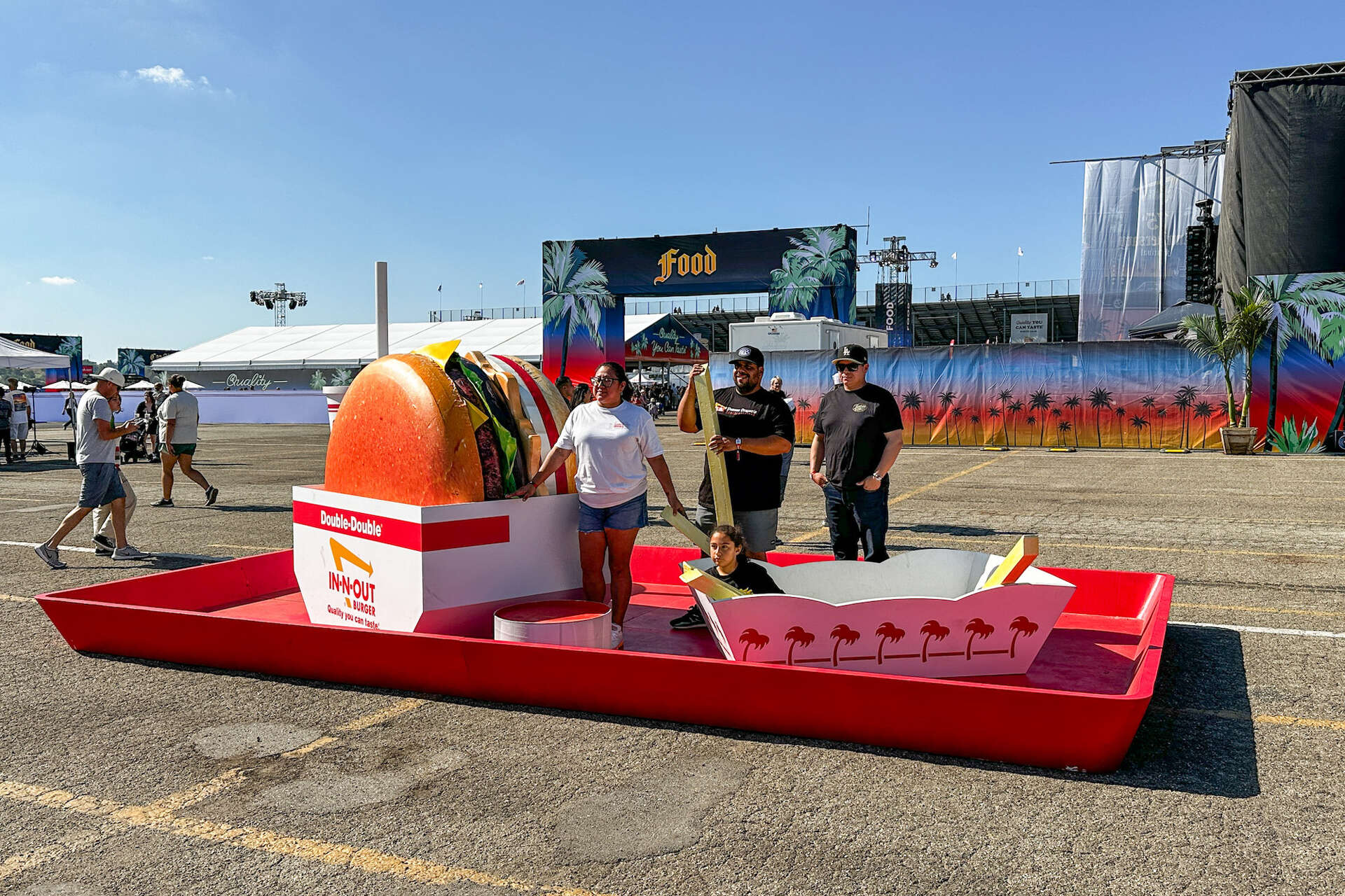 At In-N-Out's 75-year bash, owner Lynsi Snyder was suddenly everywhere