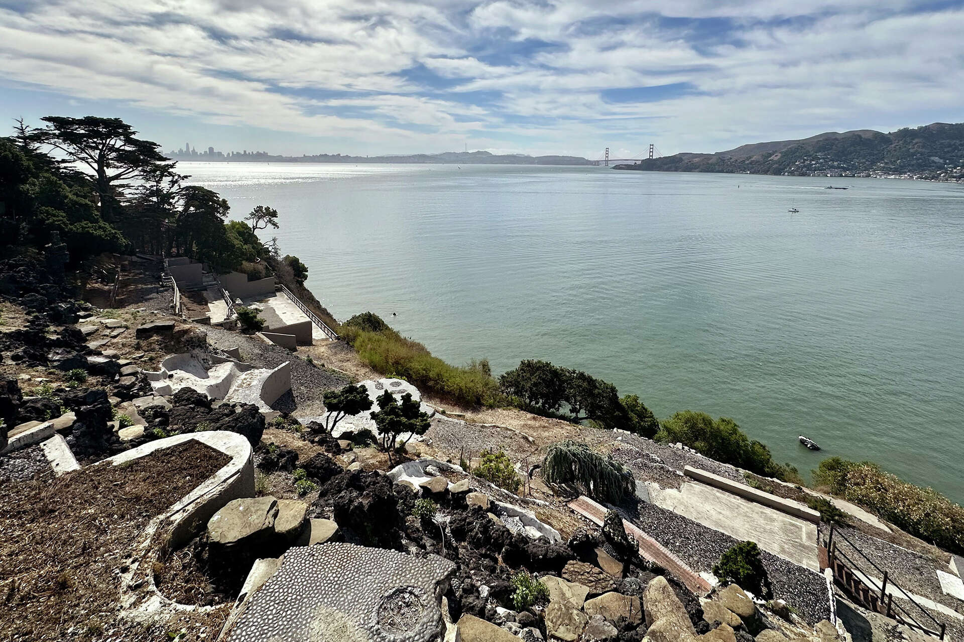 For 50 years, a half-built megamansion on the SF Bay has sat empty