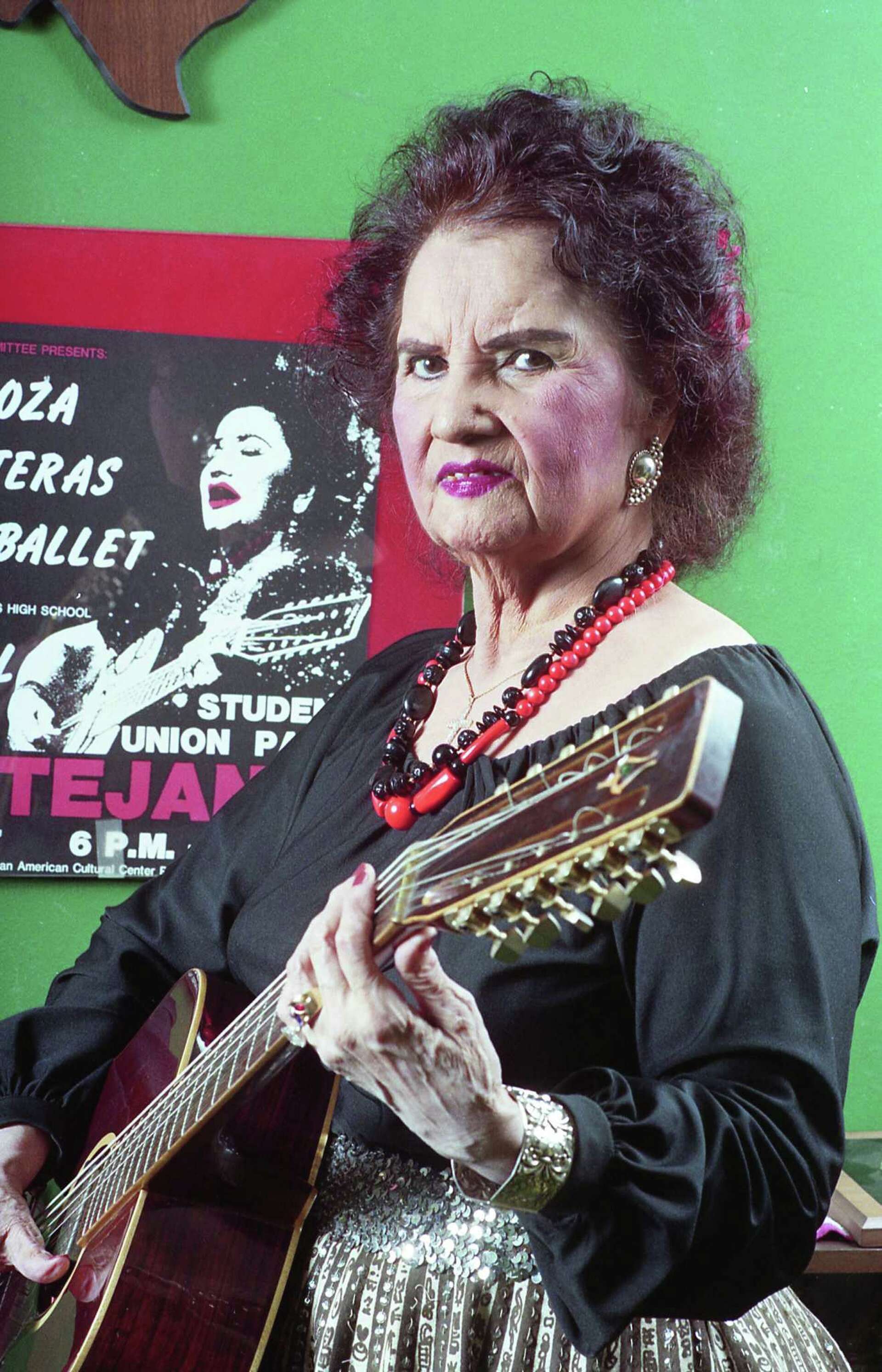 San Antonio's Lydia Mendoza sang at Jimmy Carter's inauguration