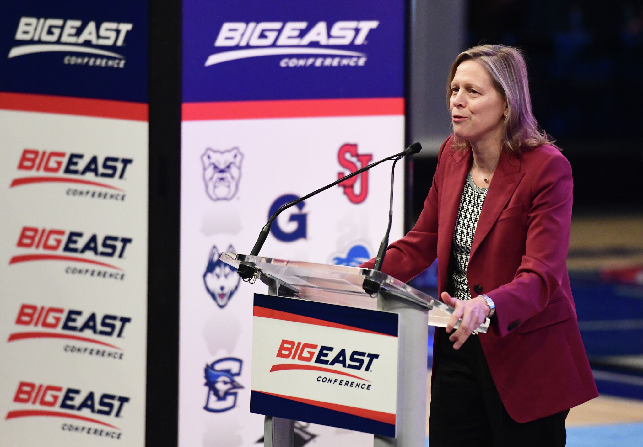 Big East head Val Ackerman understands UConn's interest in Big 12