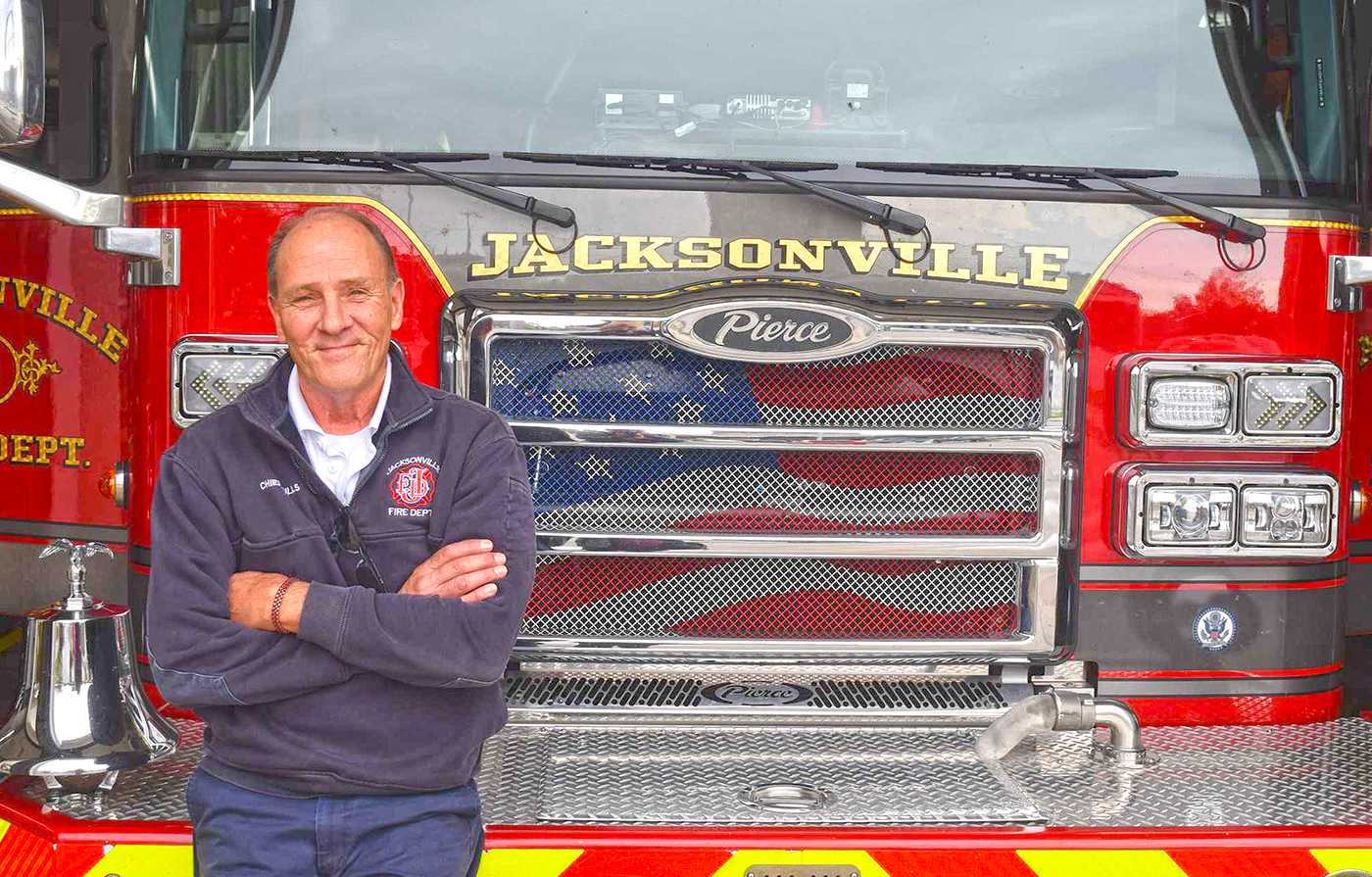 Jacksonville fire fhief retiring after 34 years with department