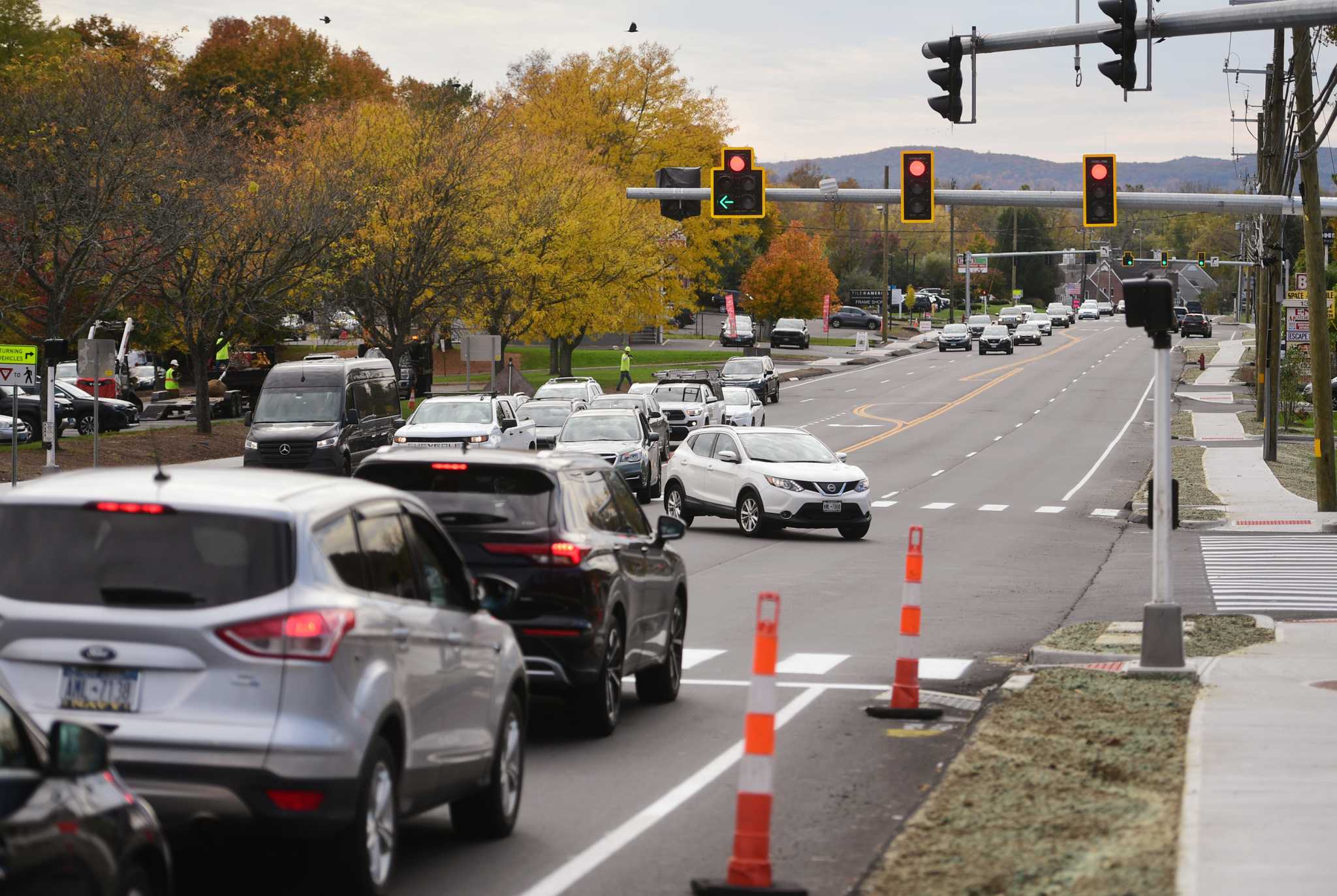 Traffic improvements along Brookfield's Federal Road completed
