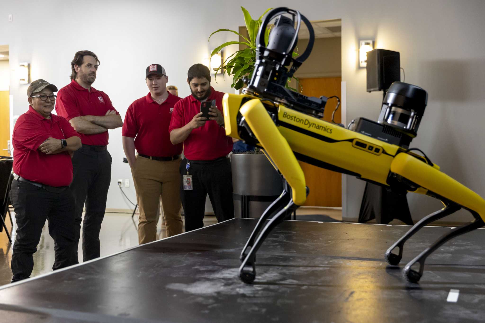 Doglike robot symbolic of Toyota’s 20 years of progress in S.A.