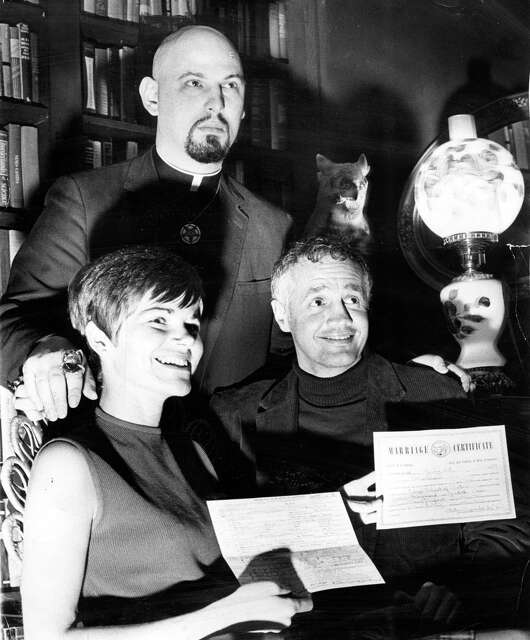 Church of Satan founder Anton LaVey raised a lion in San Francisco