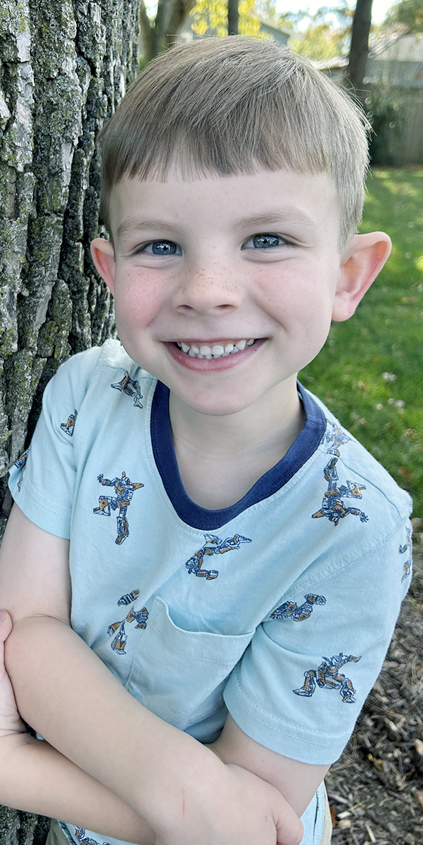 Eliot Fanning Nelson is celebrating his sixth birthday